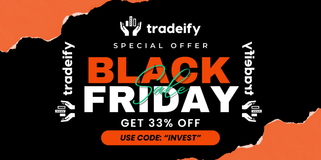 Tradeify Black Friday 2025 – 33% OFF Discount Code (INVEST)